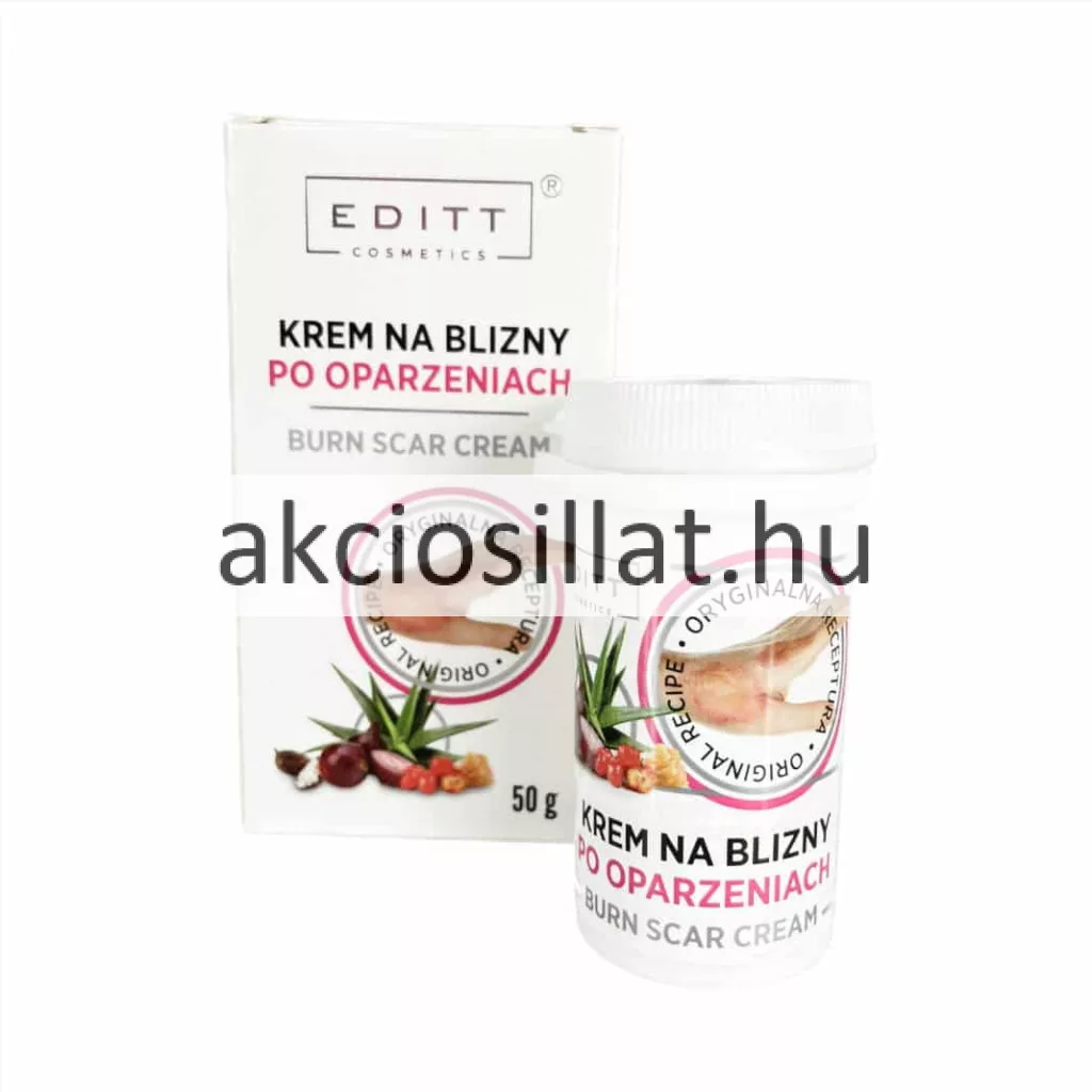 Editt Burn Scar Cream krém égési hegekre 50g - Olcsó parfüm és parfüm