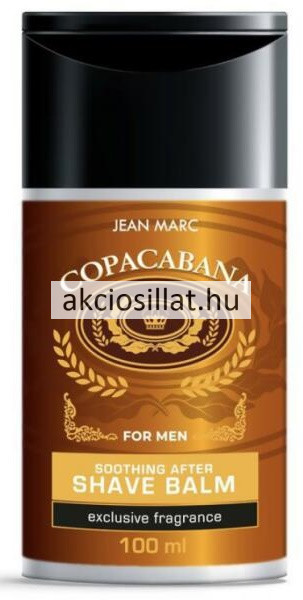 Jean Marc Copacabana After Shave Balzsam rendelés - Olcsó parfüm és pa