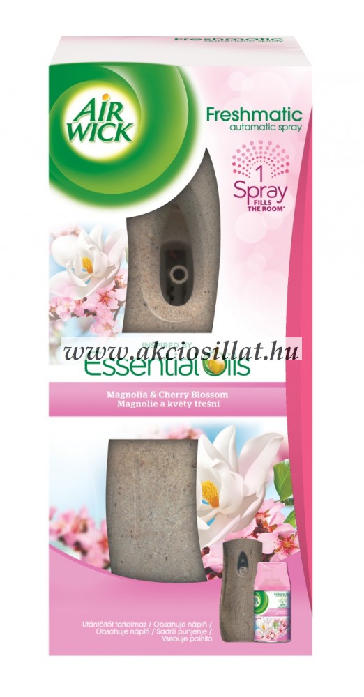 Air Wick Freshmatic automata légfrissítő készülék + utántöltő magnólia