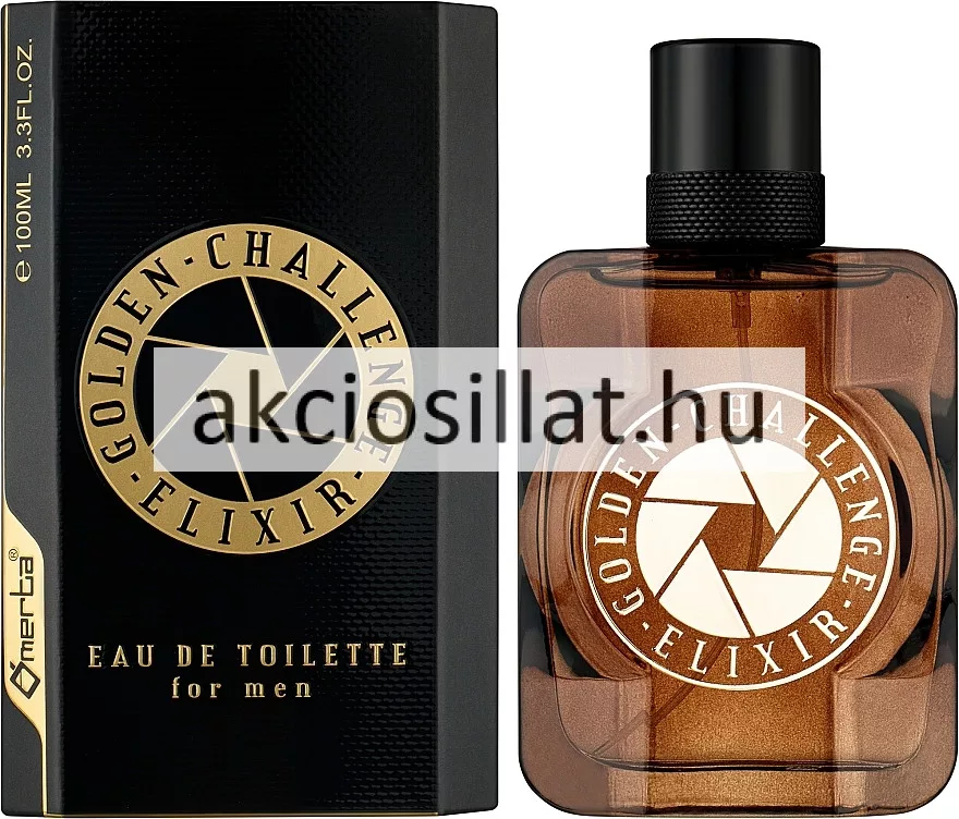 Omerta Golden Challenge Elixir EDT 100ml – Férfias és csábító illat Pa