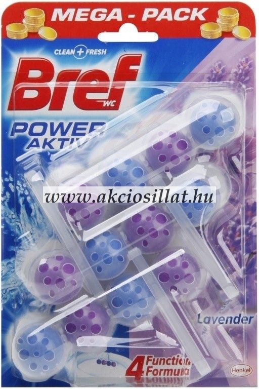 Bref Power Aktiv Lavender Field WC-frissítő rendelés - Olcsó parfüm és